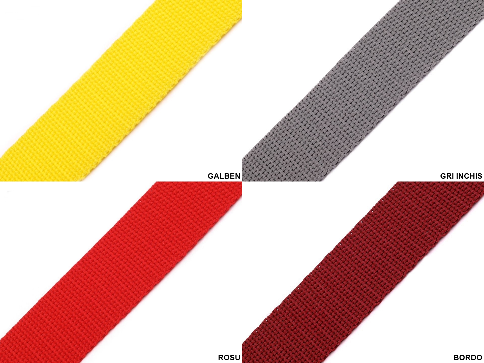 Chinga Polipropilena, 24 mm, Color (25 metri/rola) - Emidale