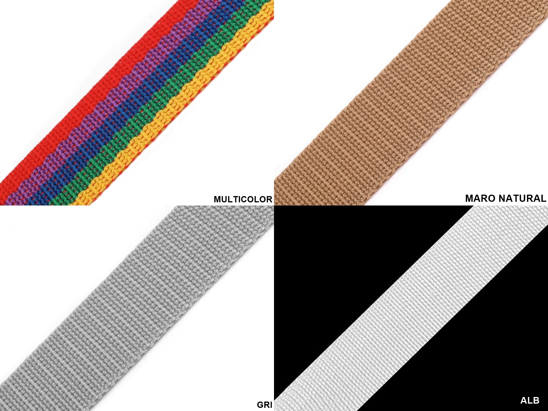 Chinga Polipropilena, 24 mm, Color (25 metri/rola) - Emidale