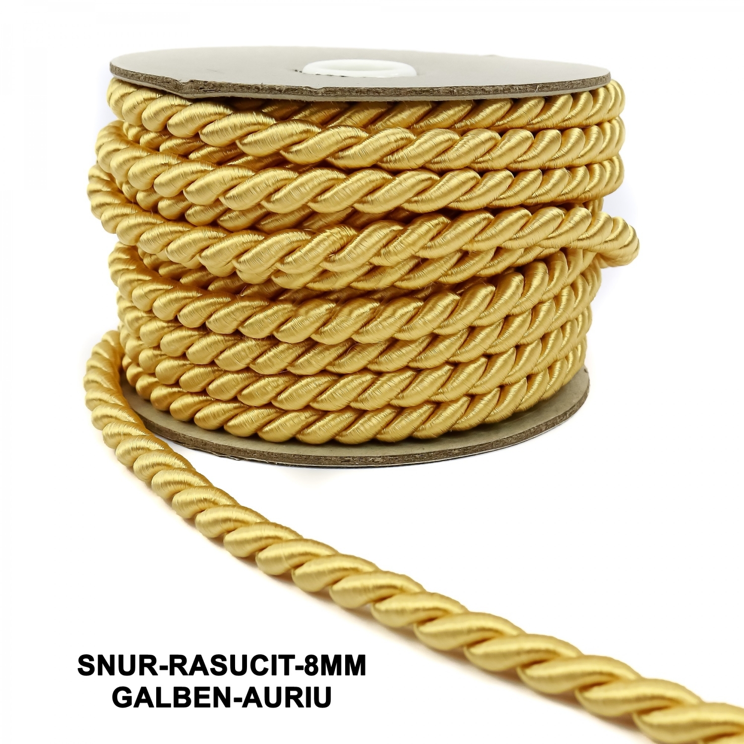 Snur Rasucit, 8 mm (10 m/rola) - Emidale