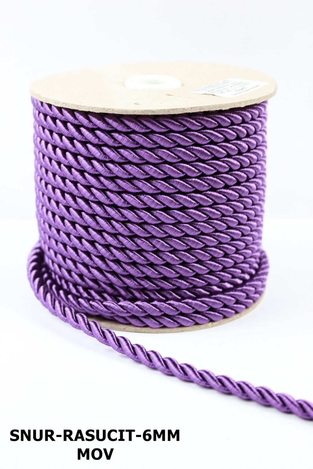 Snur Rasucit, 6 mm (25 m/rola) - Emidale