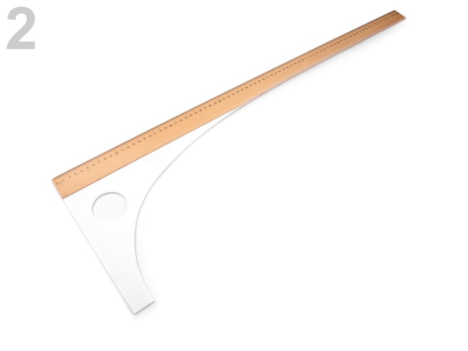 Rigla Profesionala de Croitorie (1 buc/pachet)Cod: 730097 - Emidale