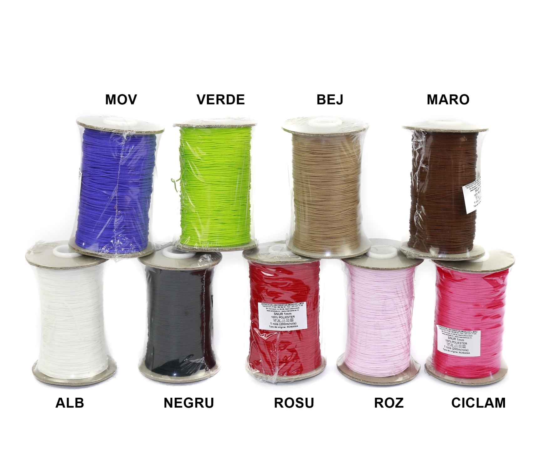 Snur Poliester, 1mm (200 m/rola) - Emidale