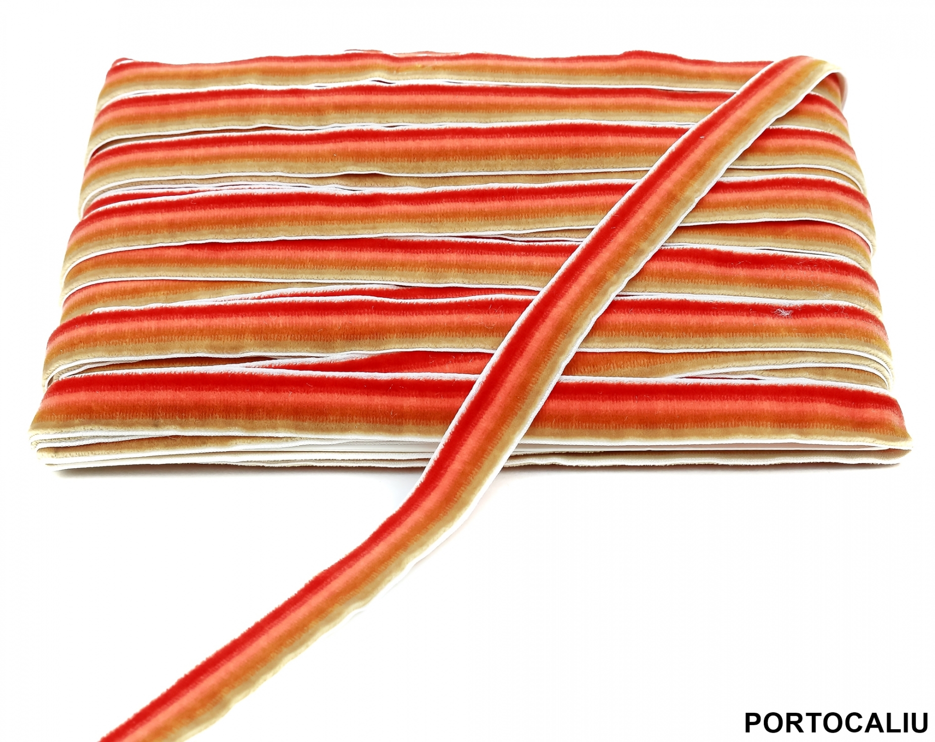 Banda Decorativa din Catifea, latime 15 mm (25 metri/rola)Cod: 2811 ...