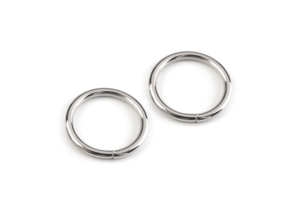 Inel Inox Decorative, diametru 20 mm (25 buc/pachet) Cod: 730808 - Emidale