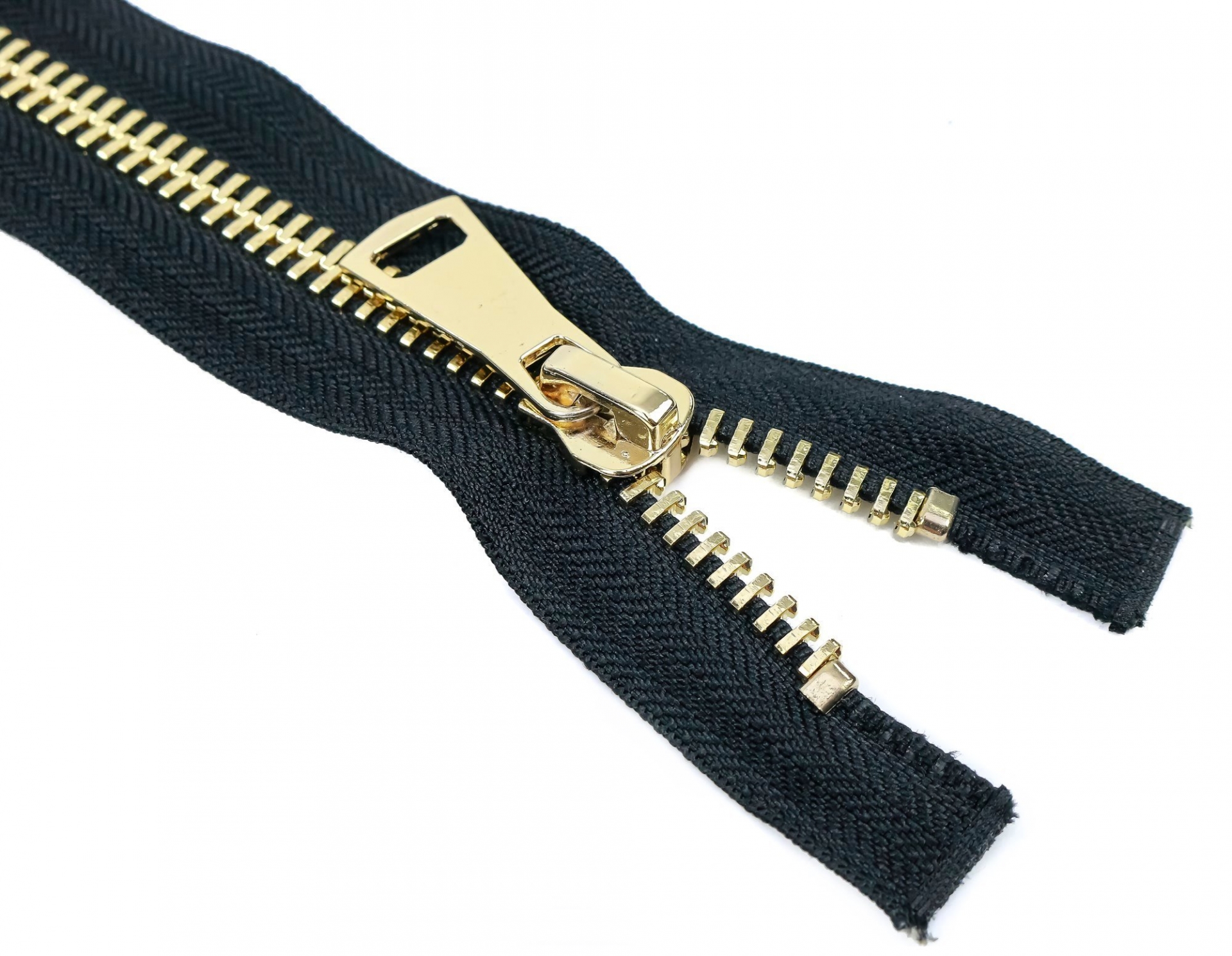 Fermoare Metalice cu 2 Cursori, spira 10 mm, lungime 80 cm (1 buc ...