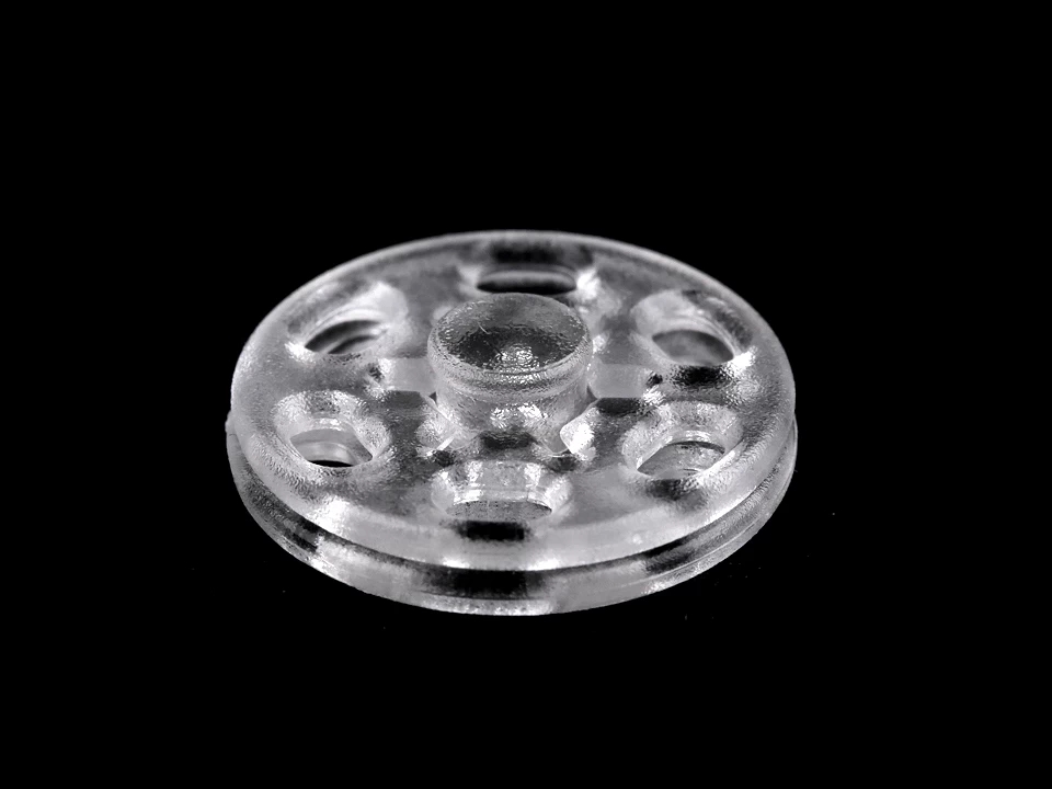 Capse de Cusut din Plastic, 13 mm, 15 mm, Transparent (100 perechi ...