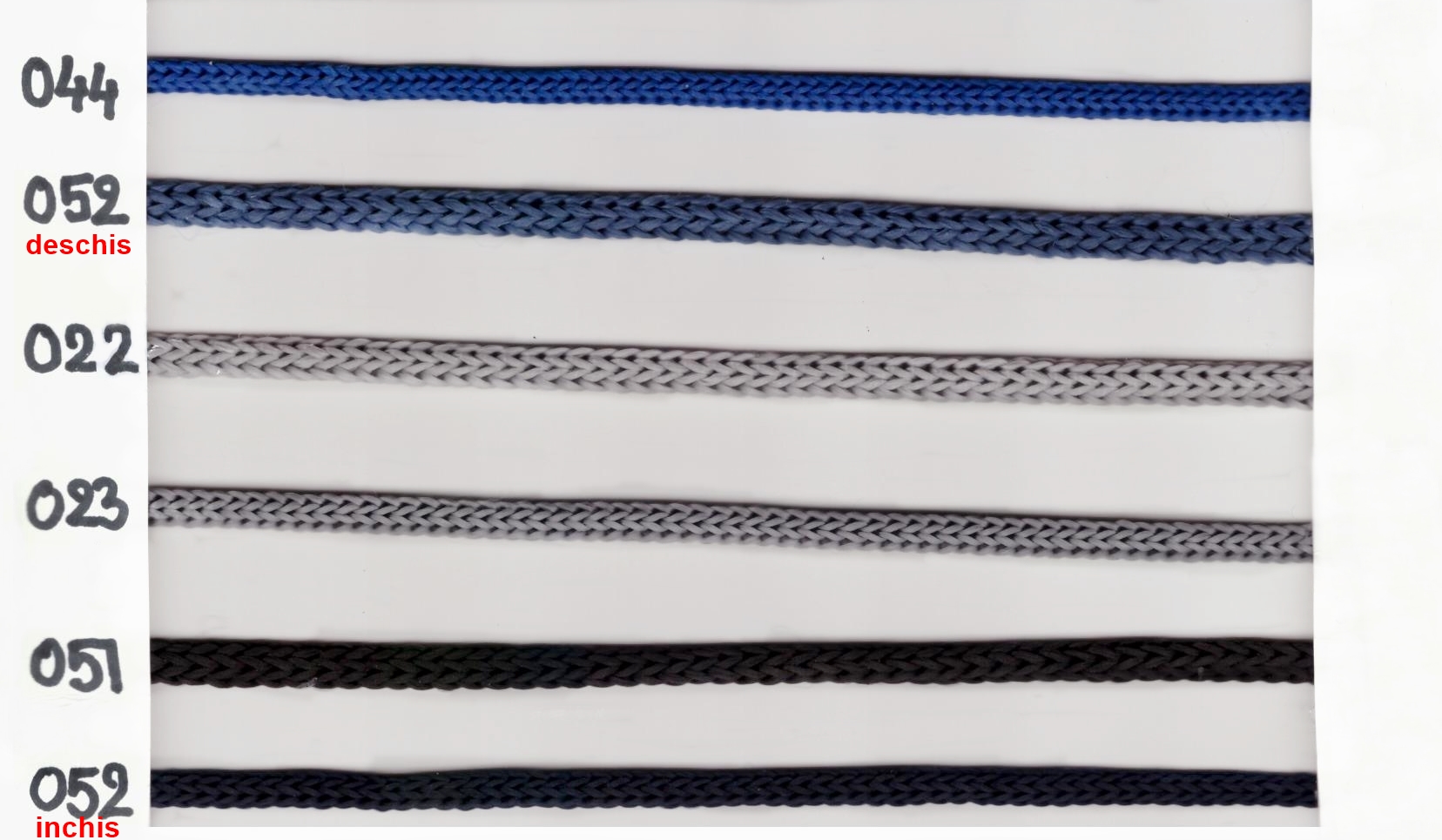 Snur Poliester 5mm, Diferite Culori (100 m/rola) - Emidale